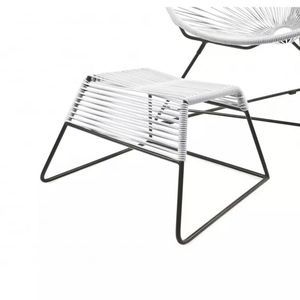 Contemporary armchair - Acapulco - BOQA - linen / leather / PVC