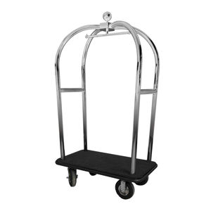 Baggage trolley - ROULSTAR EASY - CADDIE HOTEL - for hotel / steel ...