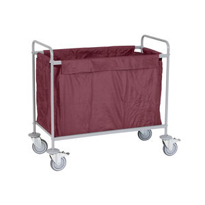 Linen trolley - TRISAC 3 - CADDIE HOTEL - for hotel / plastic / painted ...