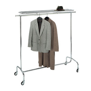 Chrome steel clothes rack - All architecture and design manufacturers