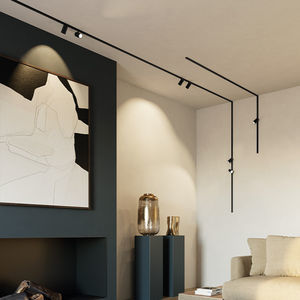 LED track light - DALì - Novalux s.r.l. - round / metal / retail