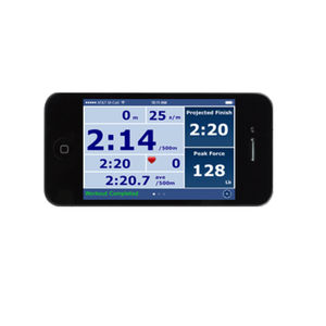 Monitoring mobile app - ERGDATA - concept2 - online / for smartphones