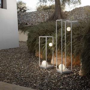 Floor-standing lamp - ATMOSPHERE - KARMAN - PMMA / fiberglass ...