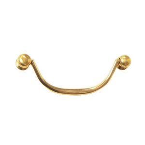 Brass furniture handle - P/18 - DCG PICARDIE - polished / brushed / aged
