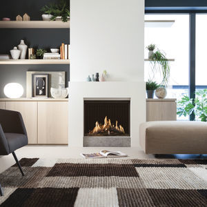 Gas fireplace - FABER MATRIX LINEAR 1300/400 I - Attika Feuer AG ...