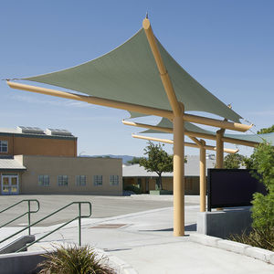 Commercial shade sail - ECLIPSE™ - TENSILE SHADE PRODUCTS - polygon ...