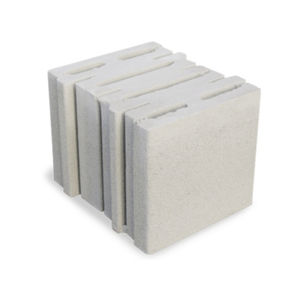 Hollow concrete block - PERLITECH FIREWALL 8 - mvb - lightweight / for ...
