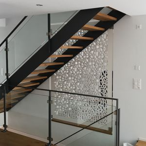 MDF railing - PRIVATE - Bruag Design FACTORY AG - with panels / indoor ...