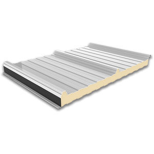 Roof sandwich panel - Five Ribs - Panel Sándwich Group - metal facing ...