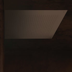 Recessed ceiling shower head - ONE - Aquademy - round / rain