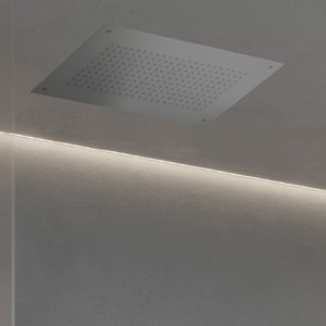 Recessed ceiling shower head - H2O 70X40 - Aquademy - rectangular ...