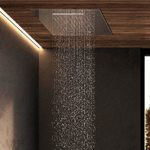 Recessed ceiling shower head - H2O 70X40 - Aquademy - rectangular ...