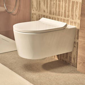 Wall-hung WC - 62021450 - hansgrohe - ceramic / commercial / home