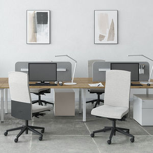 Workstation desk - AXEL - Eol - contemporary / wooden / height-adjustable