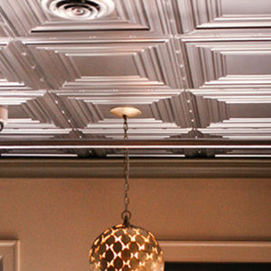 Vinyl suspended ceiling - ROMAN CIRCLE - Ceilume - panel / for office ...