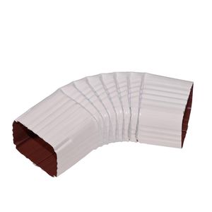 Aluminum rainwater down pipe - Κ.125 - Biometal S.A.