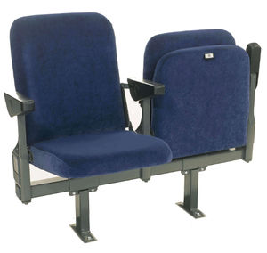 Contemporary auditorium seating - K1 - Quinette Gallay - fabric ...