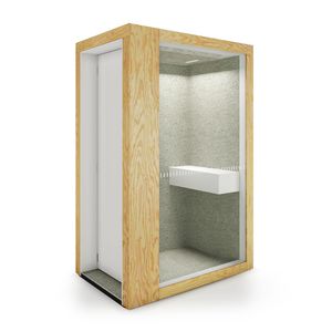 Open plan area phone booth, Open plan area phone pod - All architecture ...