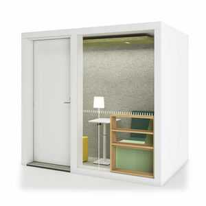 Office pod with built-in lighting - POD ROLL SMALL - INTO Concept ...