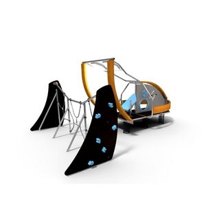 Galvanised steel spring rocker - LUMITRAM - Free Kids s.c. - plywood ...