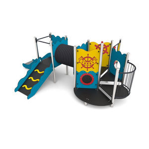 Playground structure - AHOY 13 - Free Kids s.c. - HDPE / metal / HPL