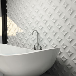 Ceramic tile - HEXA - WOW Design EU - embossed / bathroom / wall