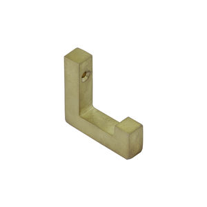 Brushed brass coat hook - All architecture and design manufacturers