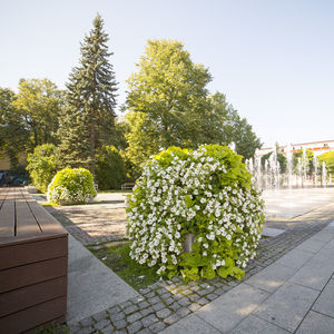 Galvanised steel flower tower planter - H1200 - Terra Group - round ...