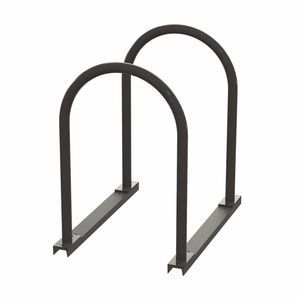 Floor-mounted bike rack - Pin - Madrax - steel / powder-coated steel ...
