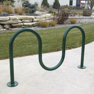 Galvanized steel bike rack - FINN™ - Madrax - stainless steel / for ...