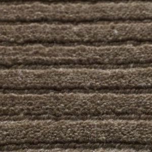 Hand-woven carpet - SIKKIM - Jacaranda - velvet / cotton / tertiary