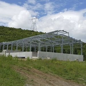 Precast warehouse - MIPASAN - APEC Smart Steel Structures - galvanized steel