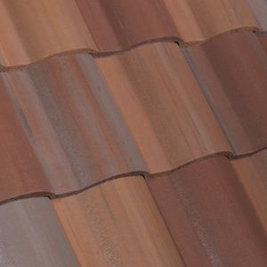 Interlocking roof tile - SANIBEL : TOBACCO BLEND - Crown Roof Tiles ...