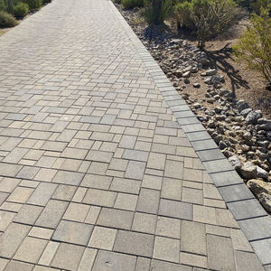 Stone paver - 4 x 20 - ACKER STONE - outdoor / patio / smooth
