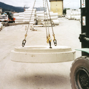 Precast concrete manhole - BASE - Prefabricados Alberdi - polypropylene ...