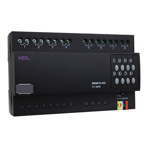 Home automation system switch actuator - HDL-MR1610.433 - HDL Automation Co., Ltd - DIN rail ...