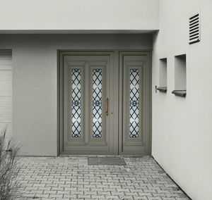 PVC door panel - COMBO - TEHNI SA - aluminum