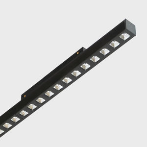 48 V track light - IRIS HORIZONTAL - Brilumen - LED / linear / aluminum