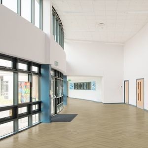 Eco-friendly flooring - ALMOND – HERRINGBONE - Aspecta Flooring - vinyl ...