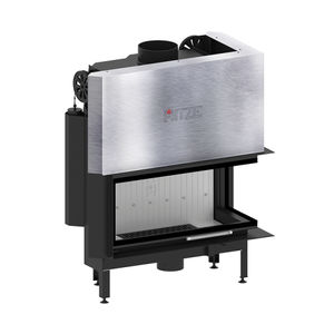 Wood-burning fireplace - Albero AL9LG.H-D - Hitze - free-standing ...