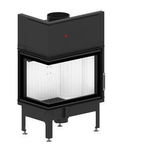 Wood-burning fireplace - ALBERO AL16G.H-D - Hitze - built-in / Single ...