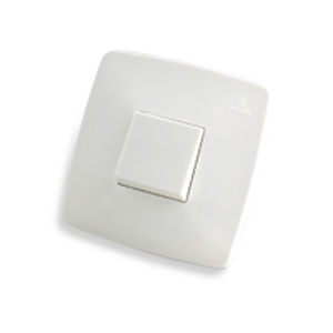 Light switch - 75 - Simon - push-button / recessed / contemporary