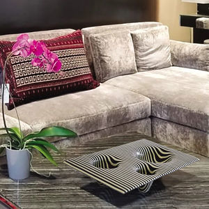 Murano glass centerpiece - CHECKER - veveglass - handmade ...