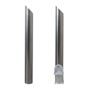 Security post - INOX - Ado urban - stainless steel / removable / high