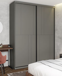 Modular wardrobe - Harry - Mobenia - contemporary / laminate / with swing doors