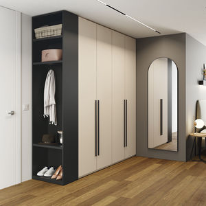 Modular wardrobe - Harry - Mobenia - contemporary / laminate / with swing doors