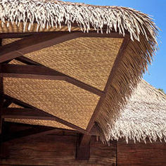 Synthetic thatch roofing - VIRO THATCH BALI - Virobuild - waterproof ...