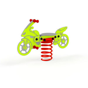 HDPE spring rocker - KOALA - Astrus Playgrounds - animal / 4-seater