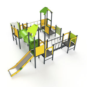 Playground play structure - 11016 - Astrus Playgrounds - metal / HDPE ...