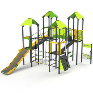 Playground play structure - 11047 - Astrus Playgrounds - metal / HDPE ...